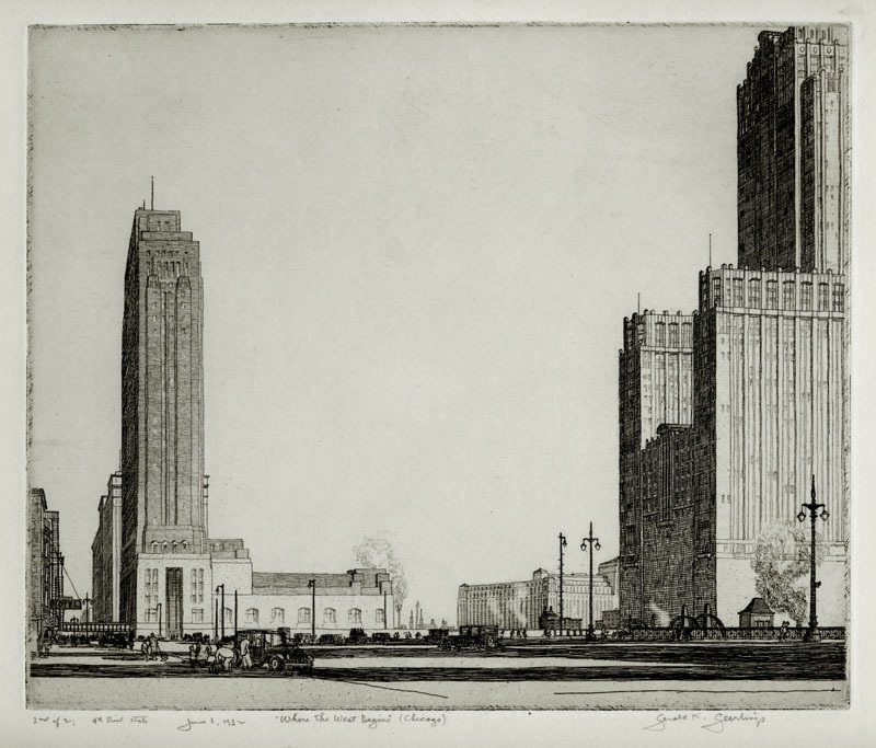 Where the West Begins (Chicago) by Gerald Geerlings | Annex Galleries ...