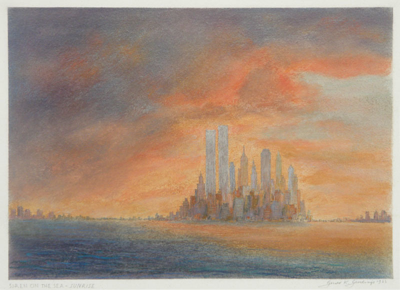 Siren on the Sea-Sunrise by Gerald Geerlings | Annex Galleries Fine Prints