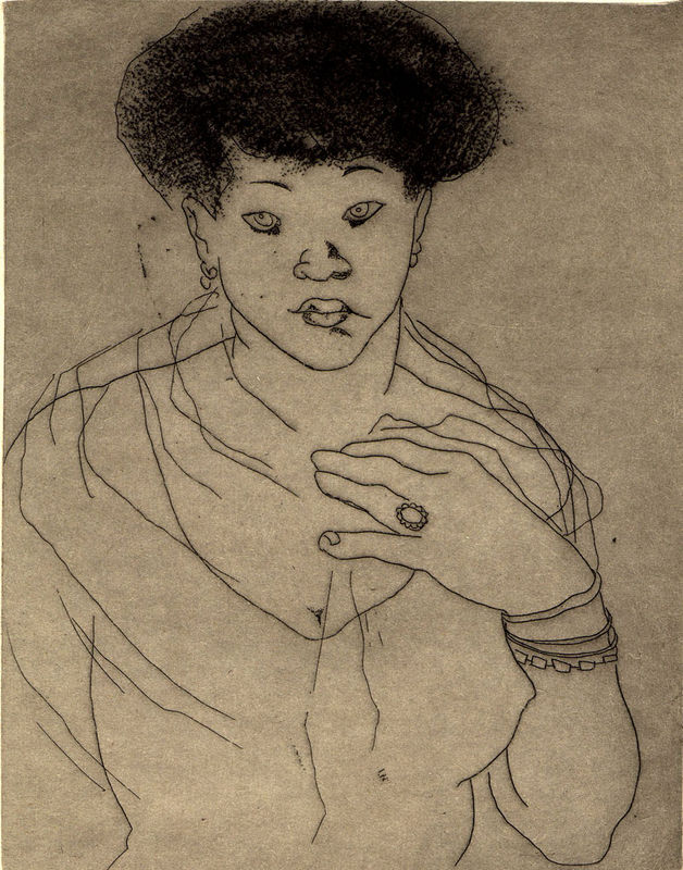 Josephine Bonnet - from the portfolio Criminelles (24 portraits of ...