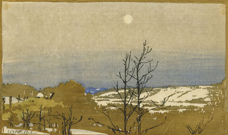 Winter by Walter Joseph Phillips | Annex Galleries Fine Prints Winter by Walter Joseph Phillips | Annex Galleries Fine Prints