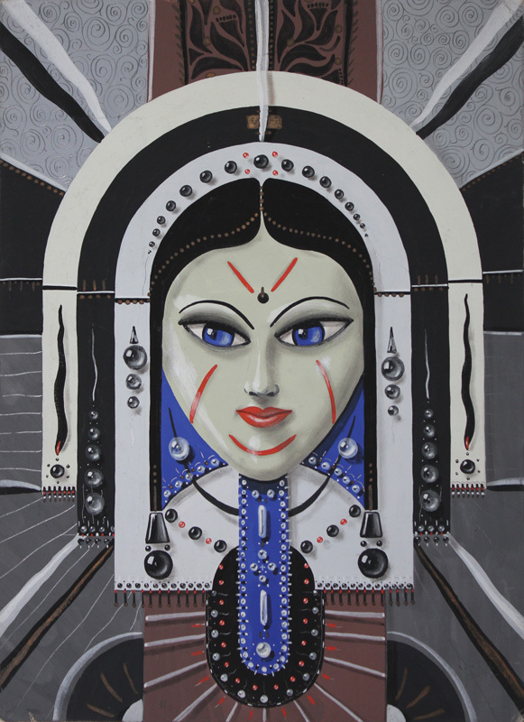 (Futurist Queen) by Adrien van Eyll | Annex Galleries Fine Prints