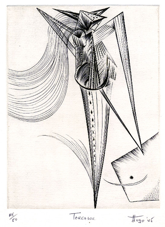 Toreador by Ian Hugo | Annex Galleries Fine Prints