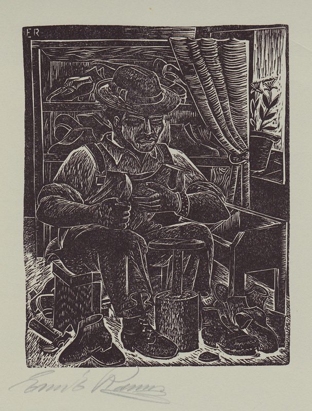 Zapatero Remendon (Cobbler) from the portfolio "Vida en mi Barriada" by ...