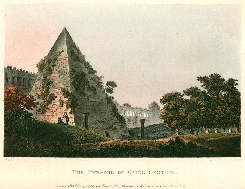 Caius Cestius Pyramid Rome