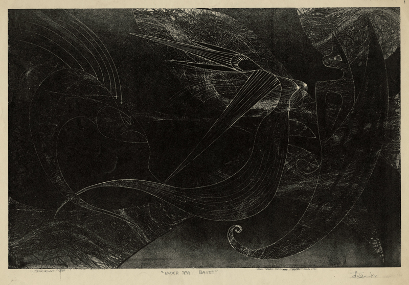 Under Sea Ballet by Ian Hugo | Annex Galleries Fine Prints