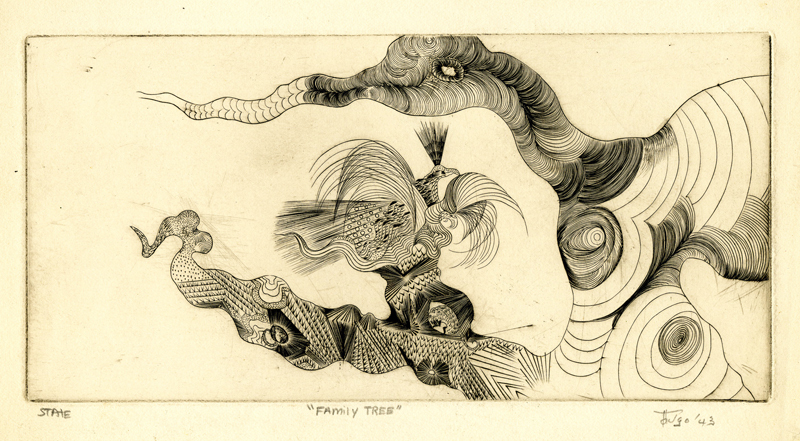 Family Tree by Ian Hugo | Annex Galleries Fine Prints