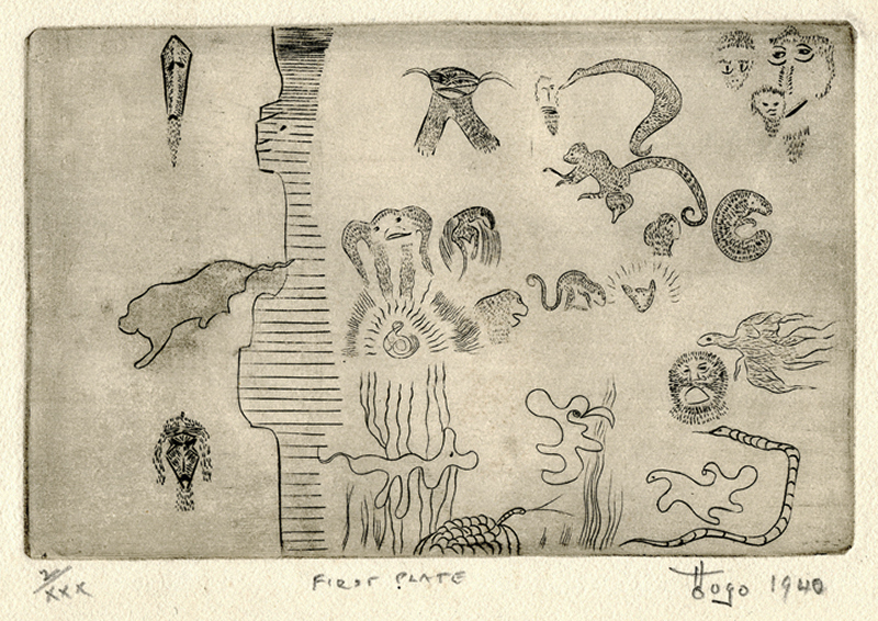 First Plate by Ian Hugo | Annex Galleries Fine Prints