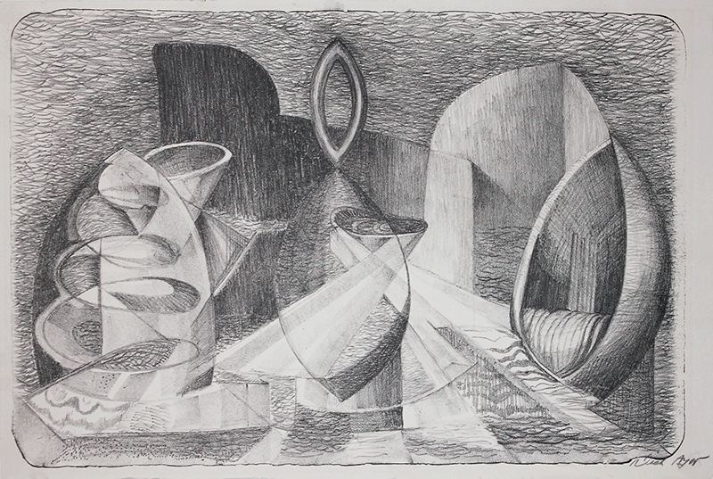 (Surrealist Composition) by Richard Gentry Ayer | Annex Galleries Fine ...