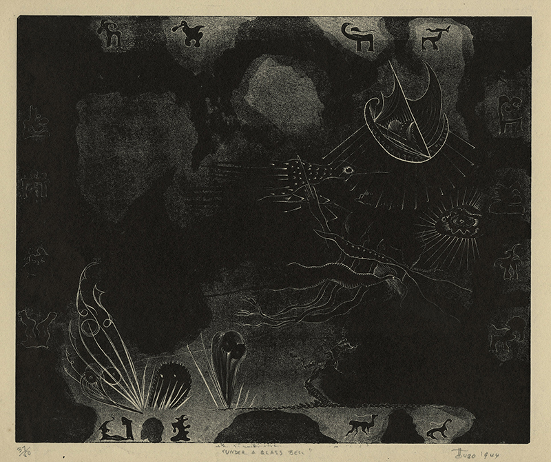 Under a Glass Bell by Ian Hugo | Annex Galleries Fine Prints