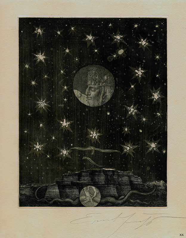 Samson bei der Hure in Gaza (From the portfolio "Samson") by Ernst ...