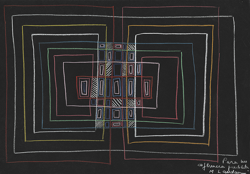 Untitled Abstraction by Myra Landau | Annex Galleries Fine Prints