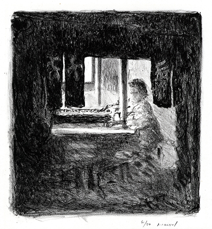 (At the piano) by Pierre Roussel | Annex Galleries Fine Prints