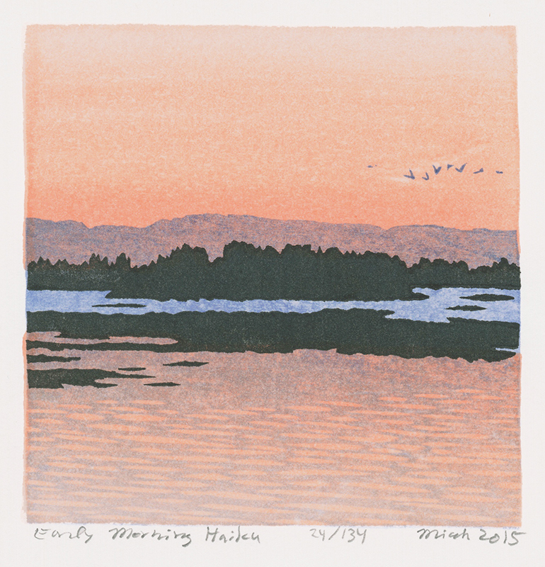Early Morning Haiku by Micah Schwaberow | Annex Galleries Fine Prints