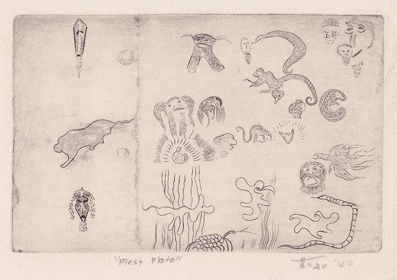First Plate by Ian Hugo | Annex Galleries Fine Prints