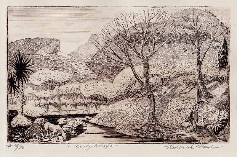 Rocky Arroyo by Roderick Mead | Annex Galleries Fine Prints