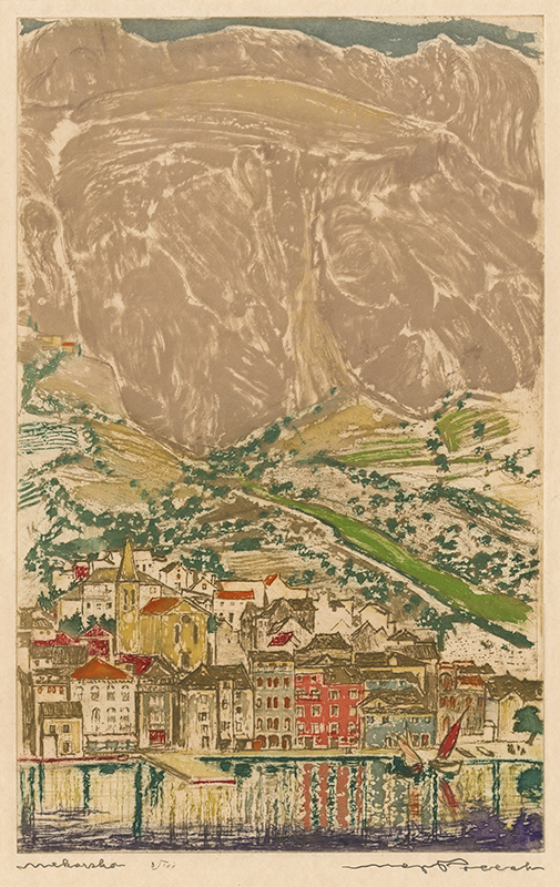 Makarska by Max Pollak | Annex Galleries Fine Prints