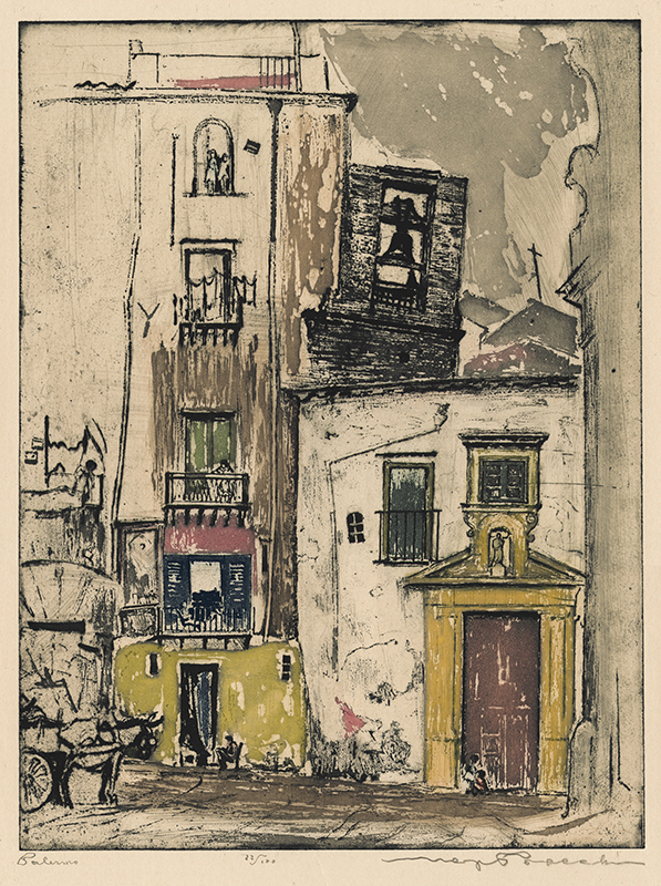 Palermo by Max Pollak | Annex Galleries Fine Prints