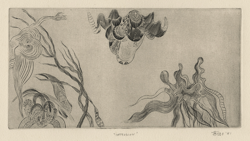 Intrusion by Ian Hugo | Annex Galleries Fine Prints