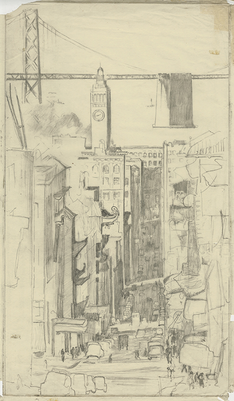 San Francisco, Landmarks by Max Pollak | Annex Galleries Fine Prints