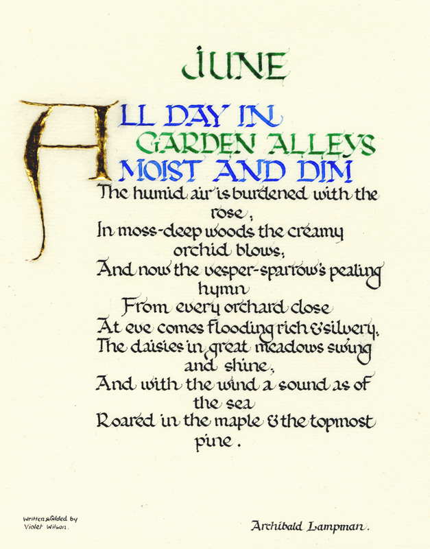 June by Violet Wilson | Annex Galleries Fine Prints