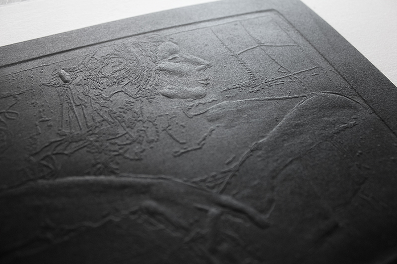 Black Figure by Andrew Rush | Annex Galleries Fine Prints