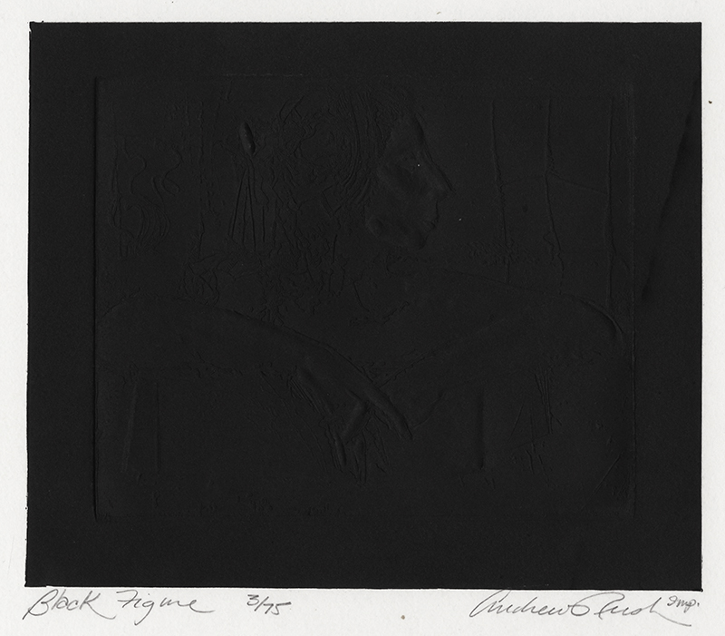 Black Figure by Andrew Rush | Annex Galleries Fine Prints