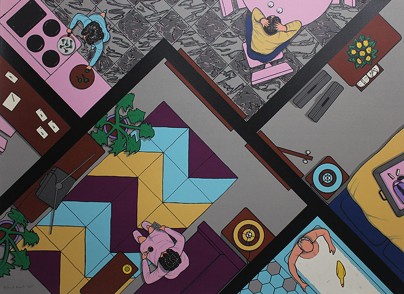 Crashing the Party (from a series titled "Aerial Situations - Comedies ...