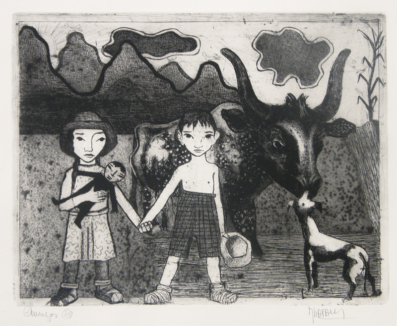 Changos by Mauricio Lasansky | Annex Galleries Fine Prints