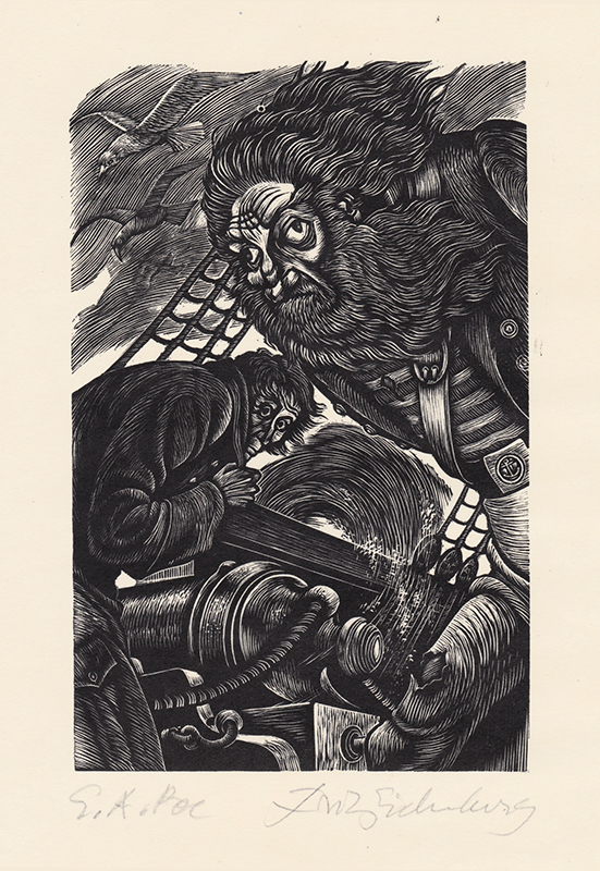 Tales Of Edgar Allen Poe - set of 30 prints by Fritz Eichenberg | Annex ...