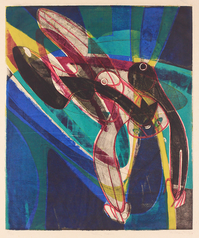 Falling Figure By Stanley William Hayter Annex Galleries Fine Prints