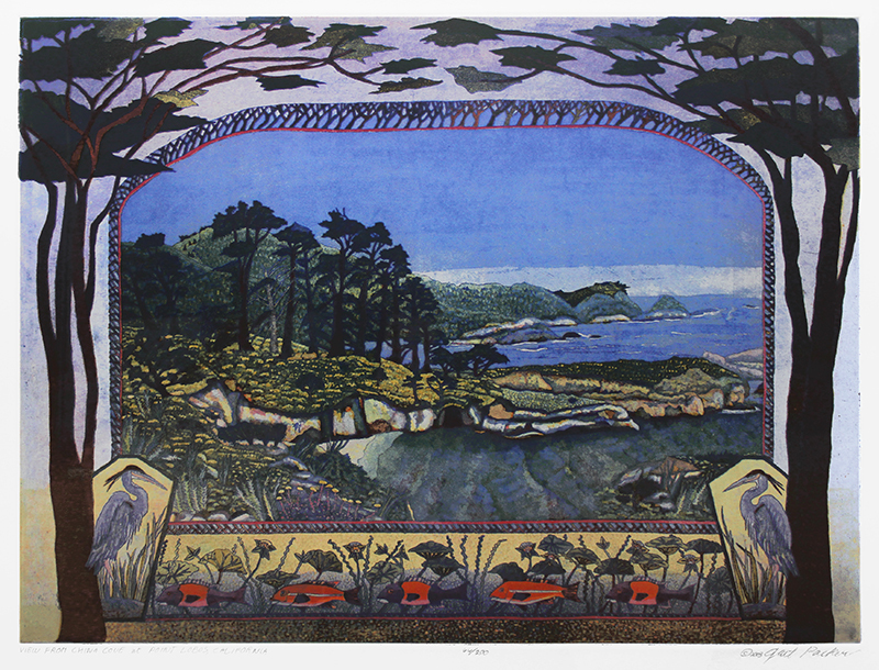 View from China Cove at Point Lobos, California by Gail Ann Packer ...