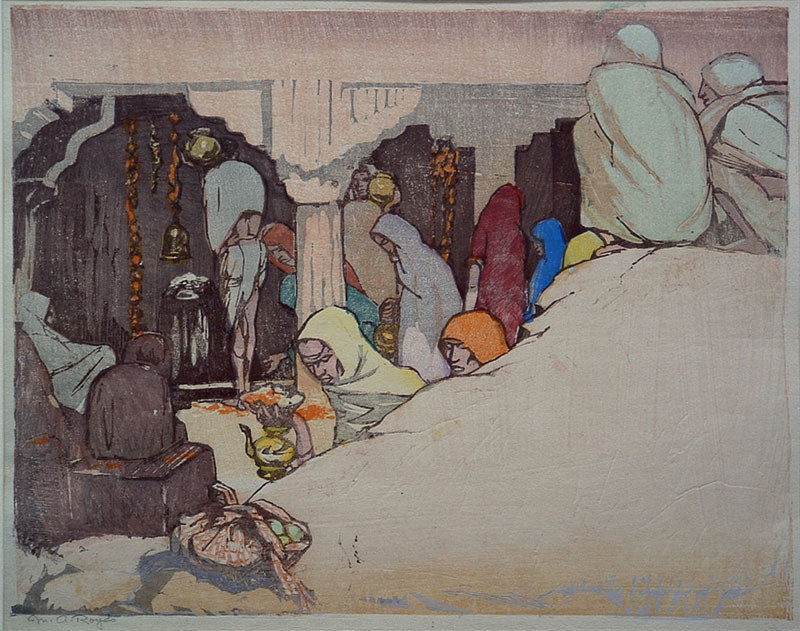 The Shrine by Mabel Allington Royds | Annex Galleries Fine Prints