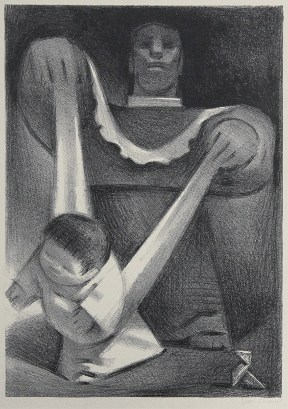 First Steps by Jean Charlot | Annex Galleries Fine Prints
