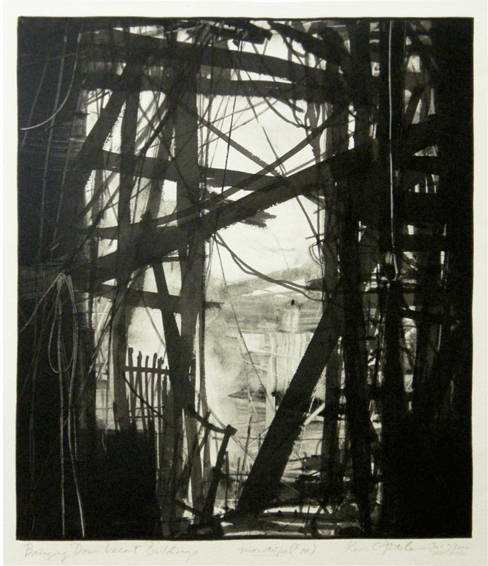 Bringing Down Vacant Buildings by Kevin Fletcher | Annex Galleries Fine ...