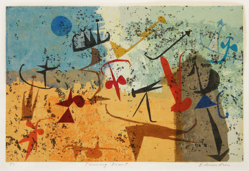 Teeming Desert by Leonard Edmondson | Annex Galleries Fine Prints