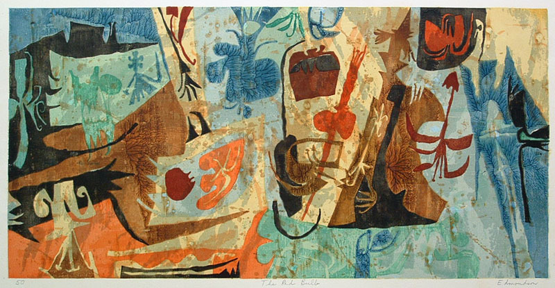 The Red Bulb by Leonard Edmondson | Annex Galleries Fine Prints