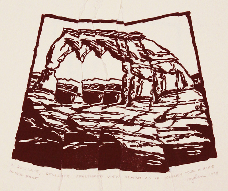 A Delicate, Delicate Fractured View Almost As If Hockney Took a Hike by ...