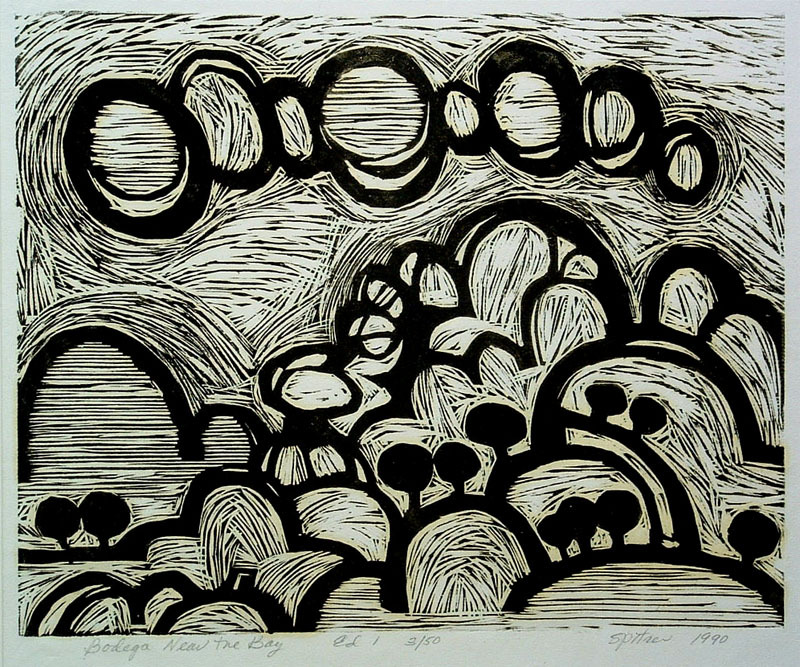 Bodega Near the Bay by James Spitzer | Annex Galleries Fine Prints