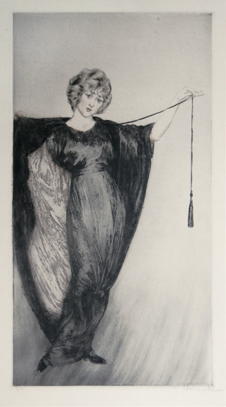 Femme Drapee by Adrien Etienne Drian | Annex Galleries Fine Prints