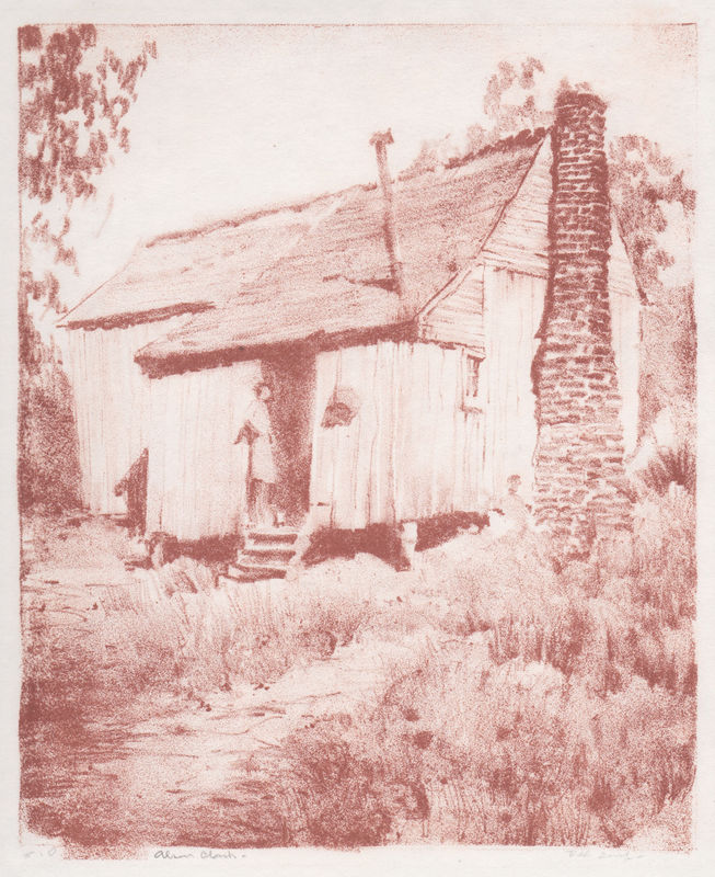 (Farmhouse) by Alson Skinner Clark | Annex Galleries Fine Prints